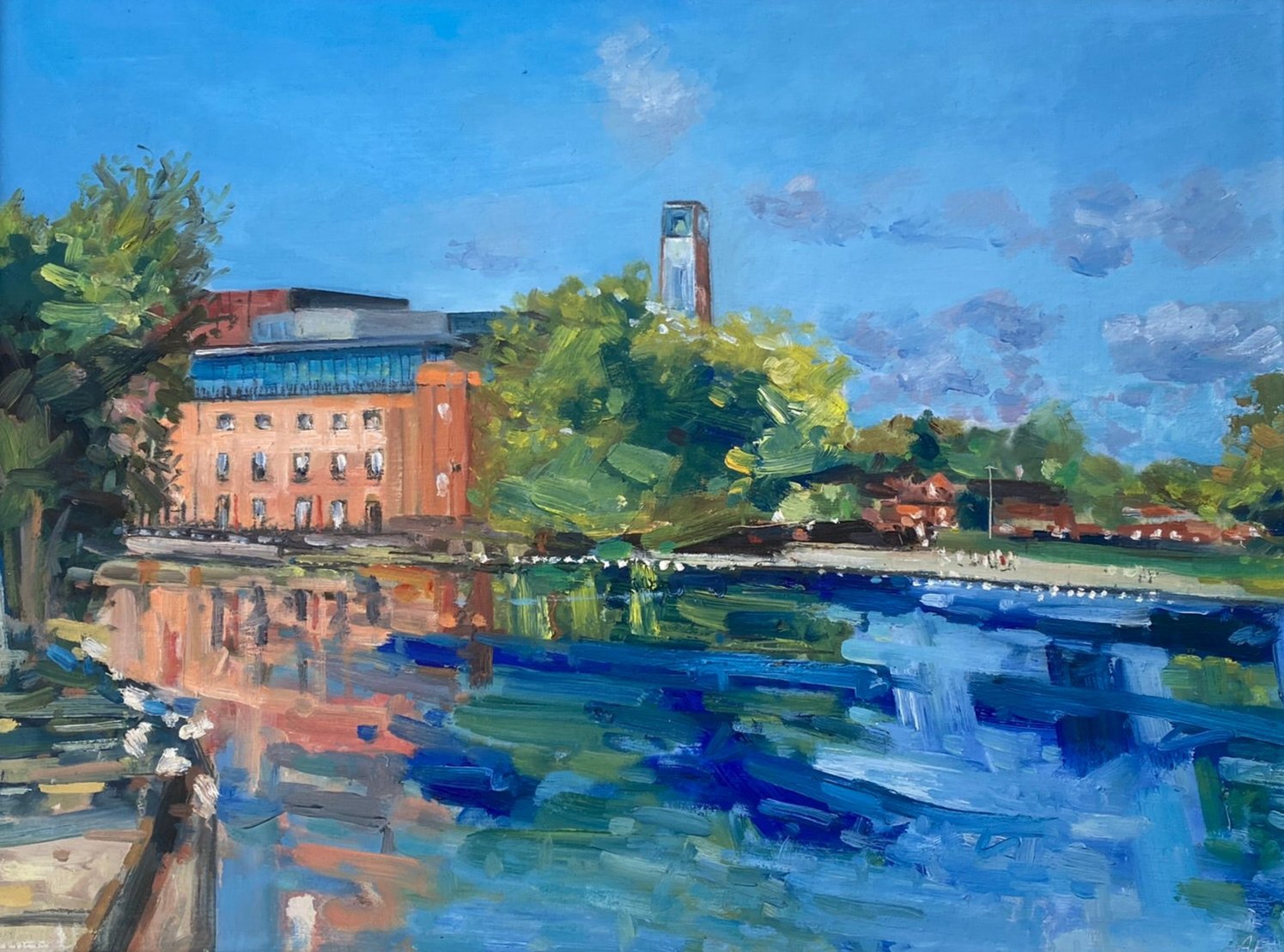 Medium Sized Paintings – Andrew Field Fine Art